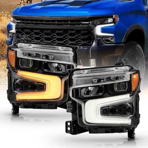 Amazon.com: KEEKPO - For 2022-2024 Chevy Silverado 1500 LT/RST Black ...