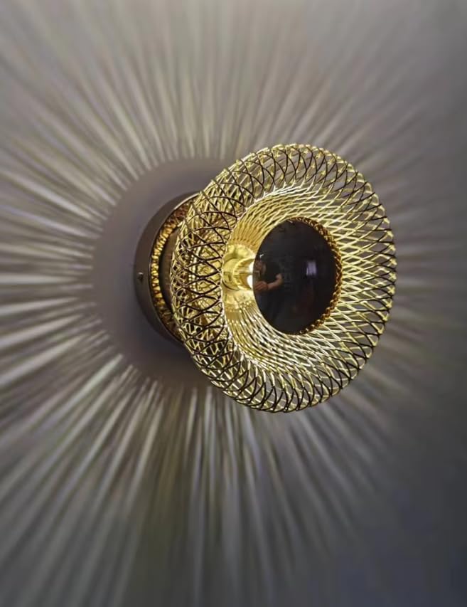 CITRA Led Golden Metal Wall Light Ceiling Light for Effect Lighting ...