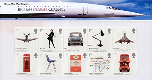 British Design Classics Presentation Pack Stamps : Amazon.co.uk ...