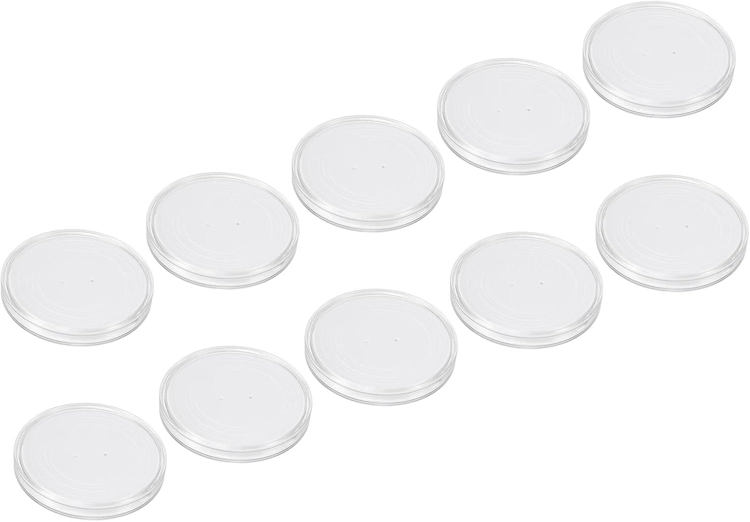 Amazon.com : PATIKIL Coin Snap Holder, 10 Pack Coin Case Storage Round ...