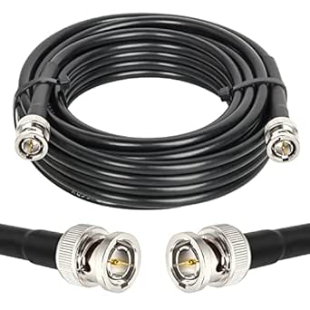 XRDS -RF 25FT SDI Cable, BNC Male Digital Video Cable 75 Ohm RG59 BNC Cables Supports HD-SDI/3G ...