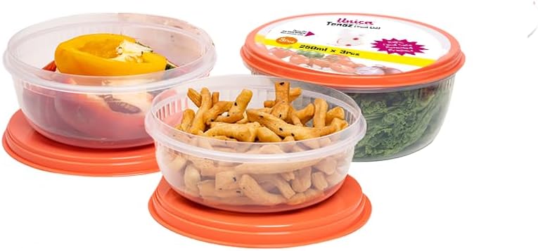 Amazon.com: Unica Round Food Container with Vent Lid, Microwave Bowls ...