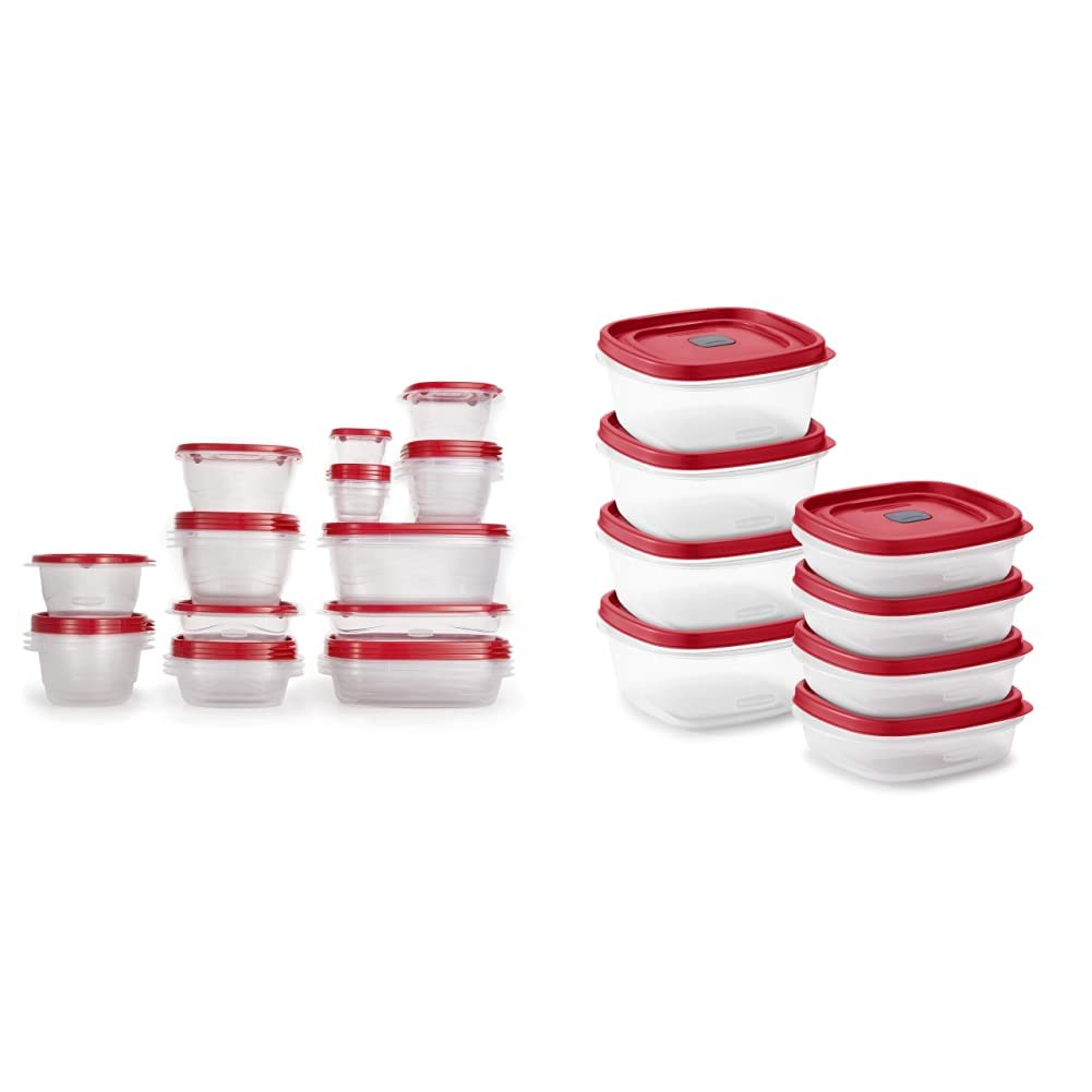 Amazon.com: Rubbermaid TakeAlongs and Easy Find Vented Food Storage ...
