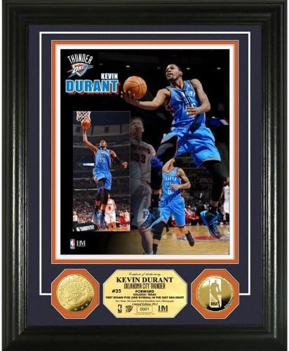 Kevin Durant Gold Coin Photo Mint : Amazon.co.uk: Home & Kitchen