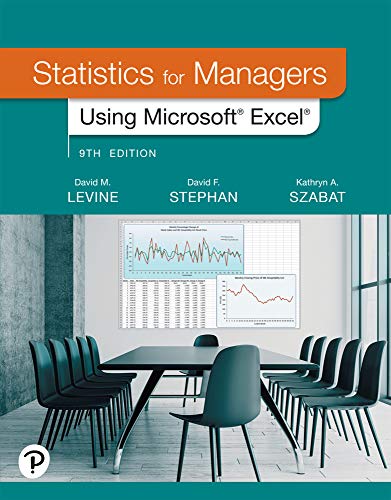 Amazon.com: Statistics for Managers Using Microsoft Excel eBook : Levine, David M., Stephan ...
