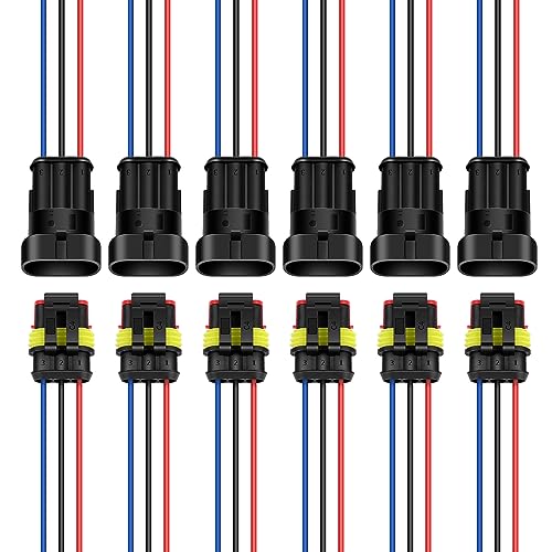 Snapklik.com : 3 Pin Waterproof Electrical Connector 15mm Series ...