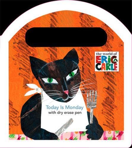 Amazon.com: Today Is Monday: A Dry-Erase Book (The World of Eric Carle ...