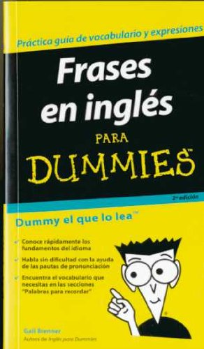 Frases en inglés para dummies | Amazon.com.br
