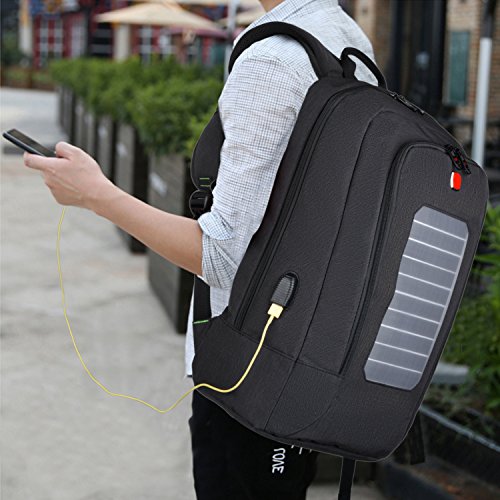 Fanspack Solar Powered Laptop Backpack Review - Solar Panel America