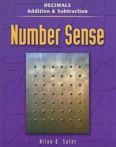 Buy Number Sense: Decimals Addition And Subtraction (Contemporary's ...