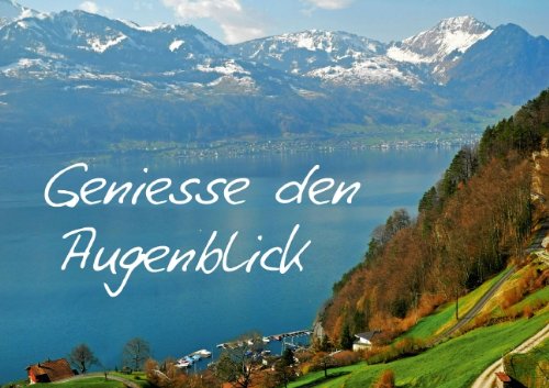 Amazon.co.jp: Geniesse den Augenblick (Posterbuch DIN A3 quer): Orte ...