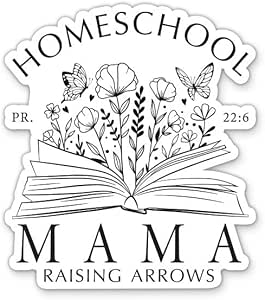 Amazon.com: Homeschool Mama Sticker - 5" Laptop Sticker - Waterproof ...