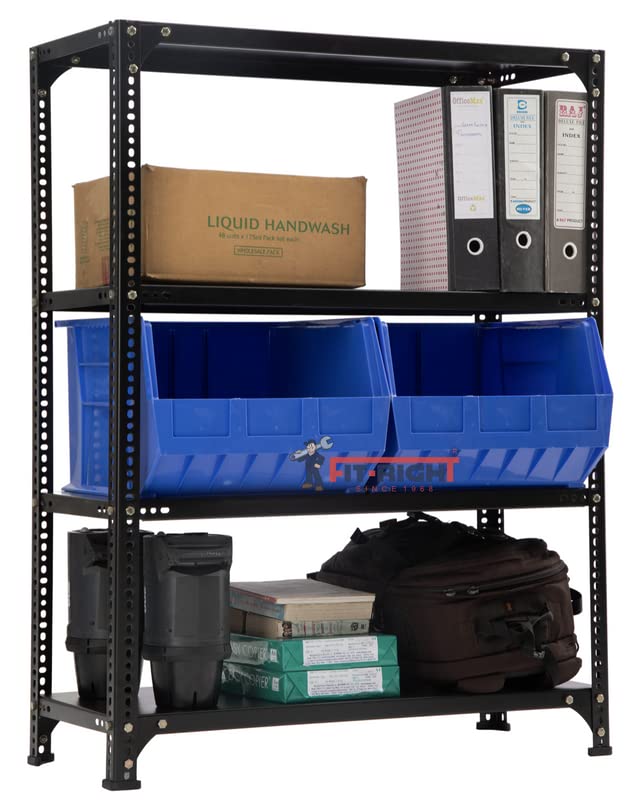 FIT-RIGHT Slotted Angles Racks 1200MM (48") HT X 900MM(36") Wide X ...