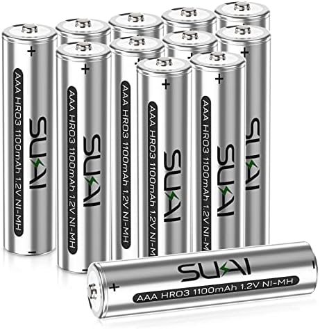 HiQuick Micro AAA Akku, NI-MH 1100mAh wiederaufladbar Batterien ...