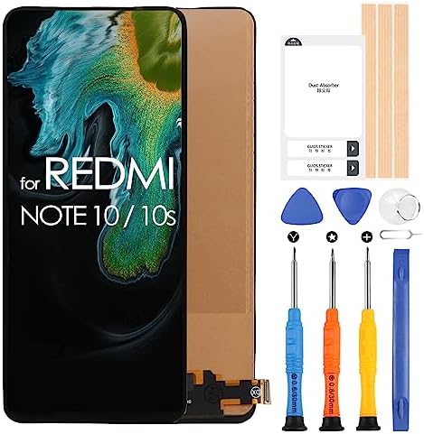 Amazon.com: Screen for Xiaomi Redmi Note 10 Screen Replacement for ...