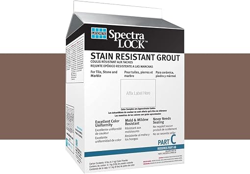 LATICRETE SPECTRALOCK Grout Part C Quarry RED 2LB - Tile Grout - Amazon.com