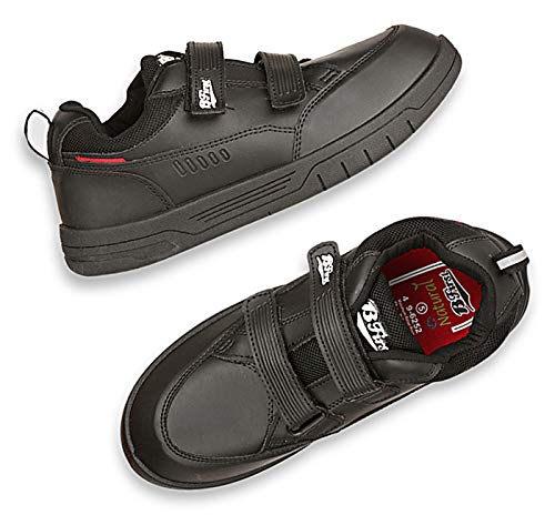 Buy BATA Boy's B-First Black School Shoes-2 Kids UK (35 EU) (4396252 ...
