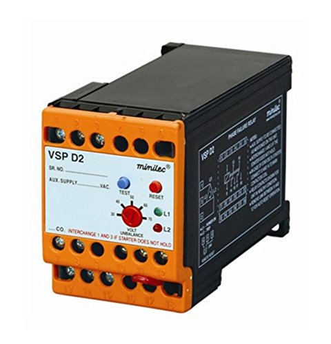 MINILEC VSP D2/ 240 VAC PHASE FAILURE RELAY : Amazon.in: Industrial ...