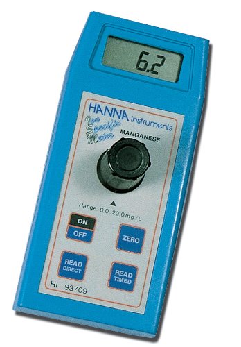 Hanna Instruments HI 96709 High Range Portable Manganese Photometer, 0. ...