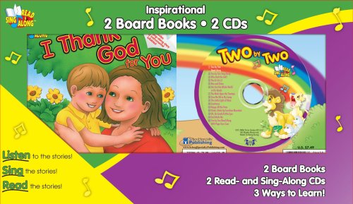 Inspirational Read & Sing Along: 2 Board Books - 2 CDs: Mitzo Thompson ...