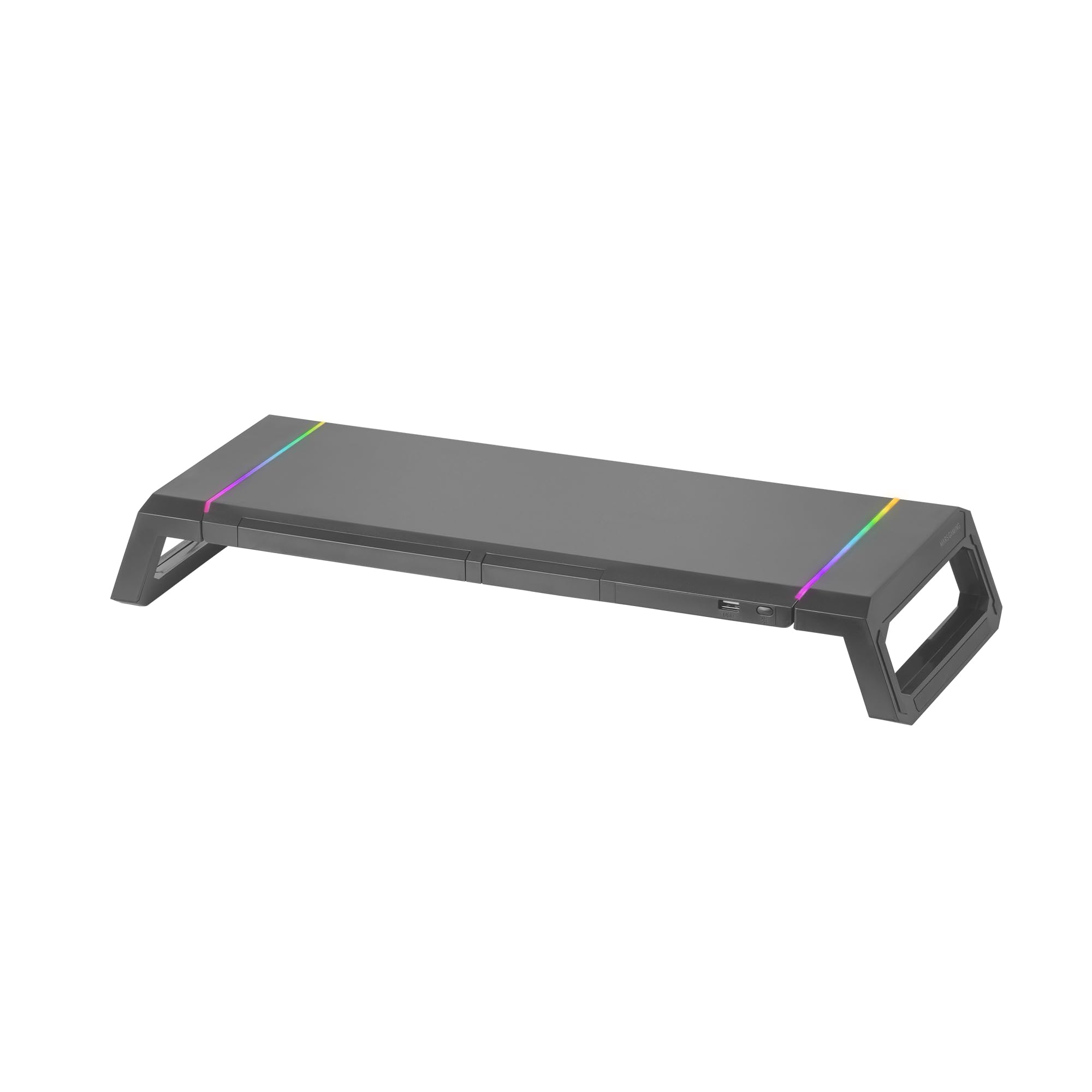MARSGAMING Mars Gaming MGS-ONE Black, Chroma RGB Monitor Stand ...