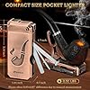 Amazon.com: FANKAI Pipe Lighter, Built-in Stand, 3 in 1 Cleaner Tools ...