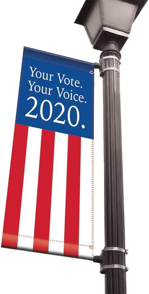 Amazon.com: Light Pole Banner - Your Voice (30" x 60") : Office Products