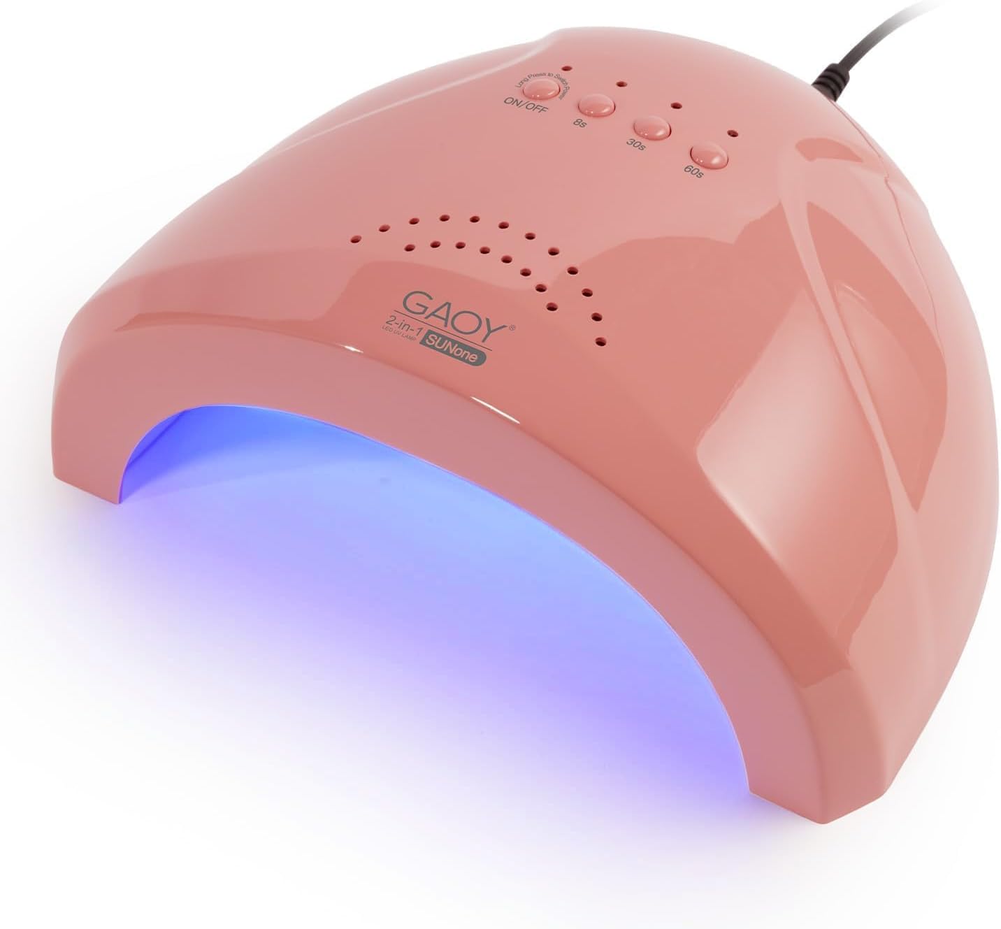 Amazon.com: GAOY Handheld UV Light for Gel Nails, Mini Nail Lamp, Portable Cordless Rechargeable ...