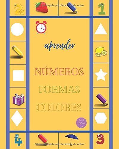 Aprender Numeros Formas Colores Para Ninos 3 Libro Interactivo Que ...