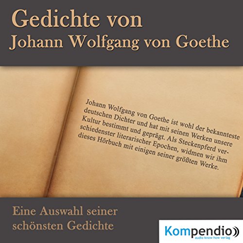 Johann Wolfgang Goethe - Die schönsten Gedichte (Hörbuch-Download ...