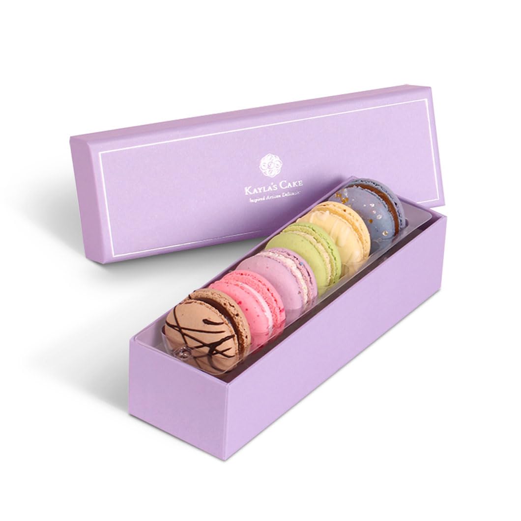 Amazon.com : Kayla's Cake Premium French Macarons Cookies Gift Baskets ...
