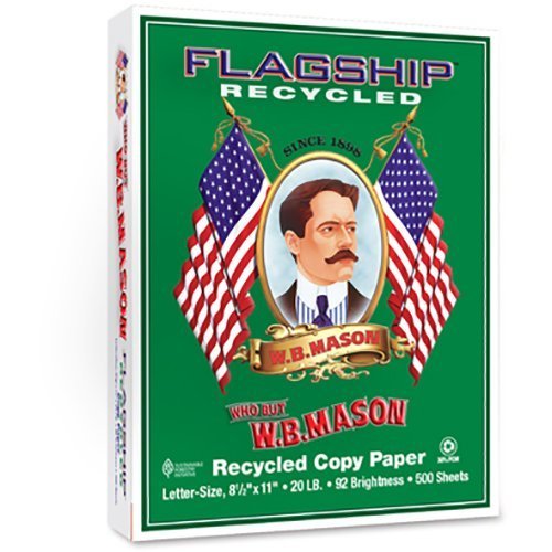 Flagship Recycled Copy Paper, 92 Bright, 20 lb., 500 Count : Amazon.in ...