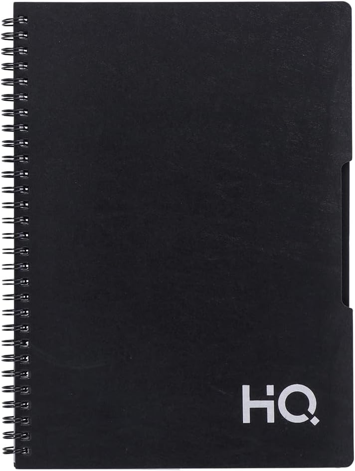 Navneet HQ | Five Subject Spiral Wiro Binding Office Notebook for ...