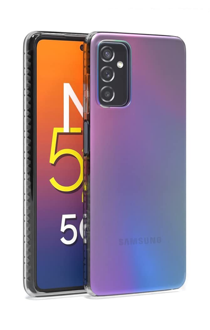 U&E Samsung M52 5g Back Cover Holographic Theme Compatible with Samsung ...