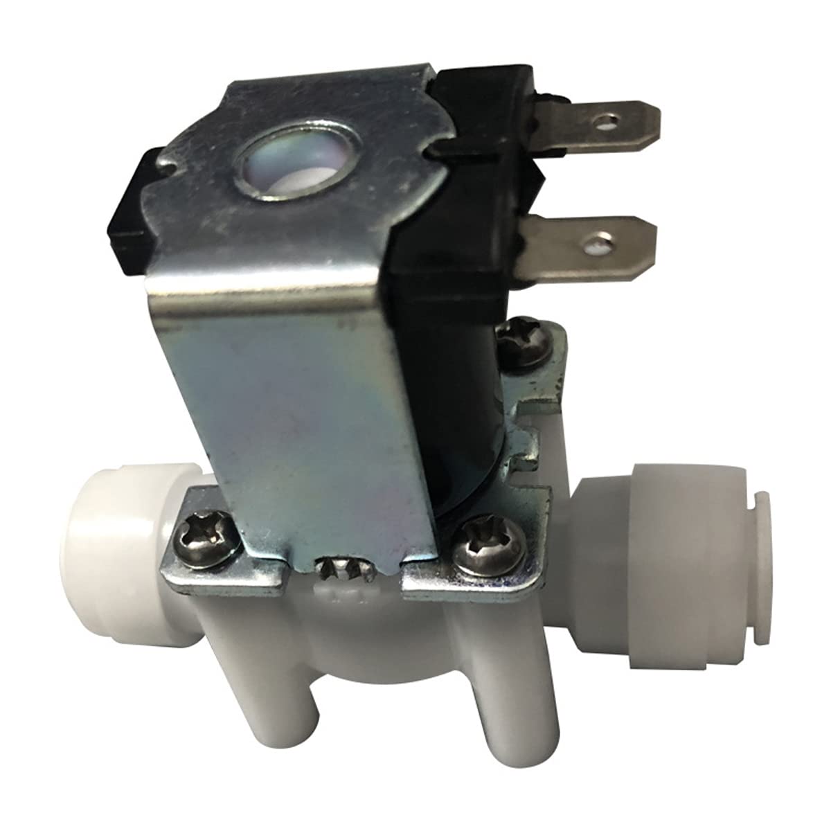 Buy Wesell Water Solenoid Valve,DC 24V 3/8 Inch Tube OD,Quick Connect ...