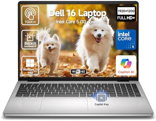 Amazon.com: Dell 16 Laptop 16.0-inch FHD+ (1920x1200) Touchscreen ...