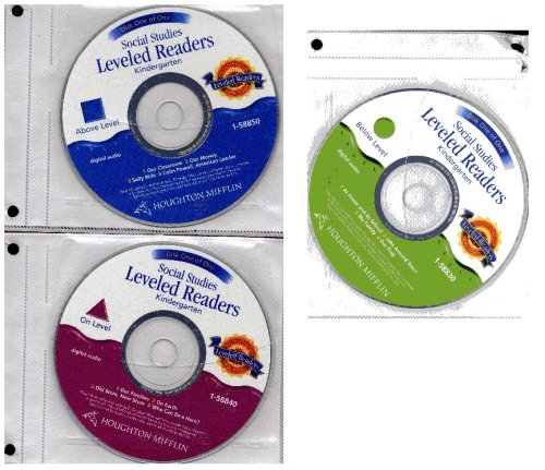 Leveled Readers Kindergarten on 3 Audio CDs SOCIAL STUDIES - Amazon.com ...
