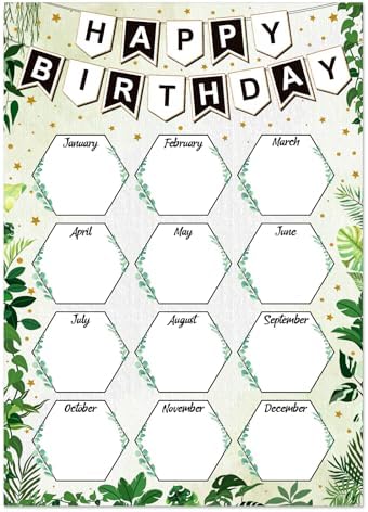 Amazon.com: Lincia Boho Classroom Decor: 124 Pcs Plant Themed Bulletin ...