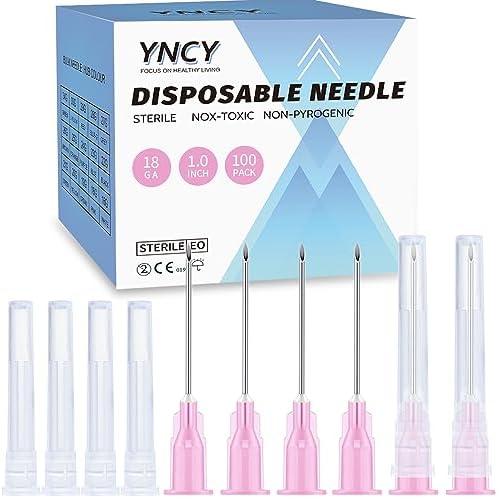 Amazon.com: Dispensing Needle with Cap, Sterile Disposable Injection ...