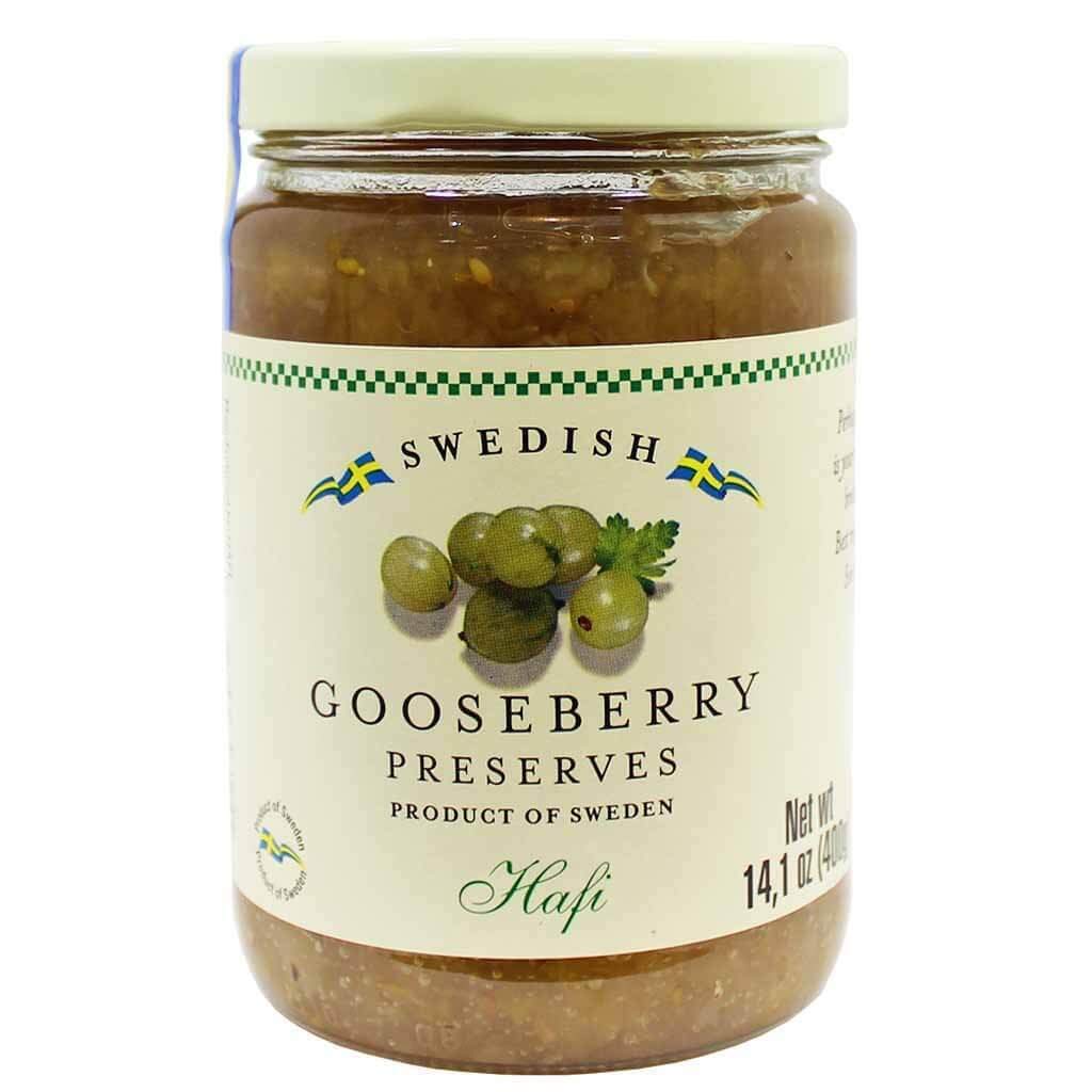 Amazon.com : Swedish Gooseberry Preserves by Hafi (14.1 ounce ...