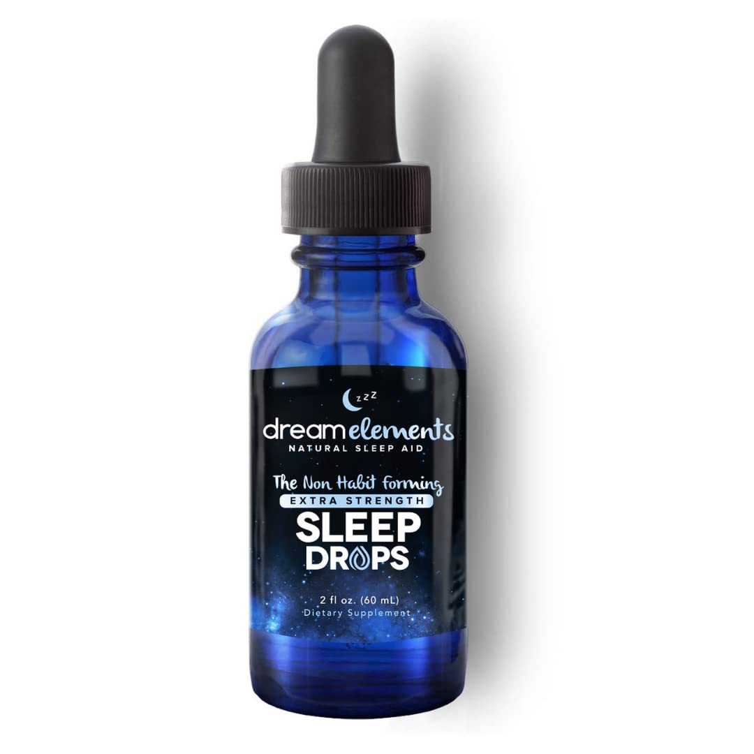 Dream Elements Liquid Sleep Aid Drops Extra Strength Natural Sleep ...