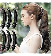 Amazon.com : RC ROCHE ORNAMENT 2 Pcs Womens French Concord Curved Hair ...