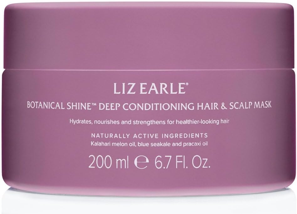 Liz Earle Botanical Shine Deep Conditioning Hair & Scalp Mask 200ml ...