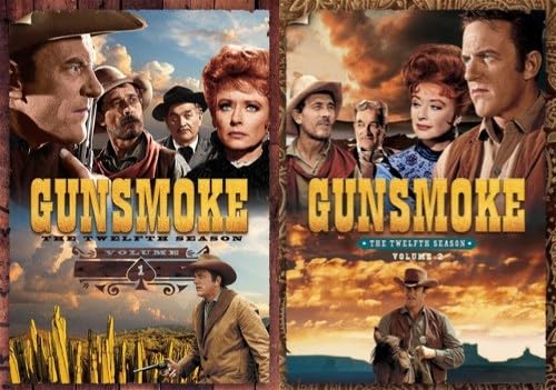 Amazon.com: Gunsmoke: The Complete Season 12 (Volumes 1 & 2) (DVD ...