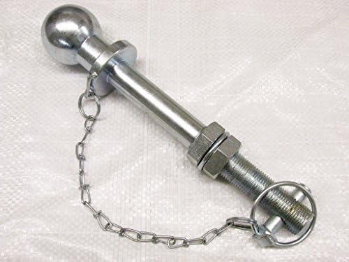 Trailer Tow Bar Hitch Pin 50MM (Long Shank Ball 22MM Thread 1.25T ...