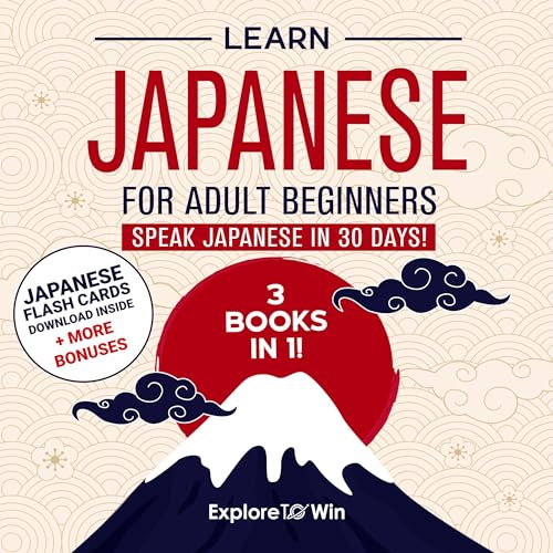 Amazon.com: Learn Japanese for Adult Beginners: 3 Books in 1: Speak ...