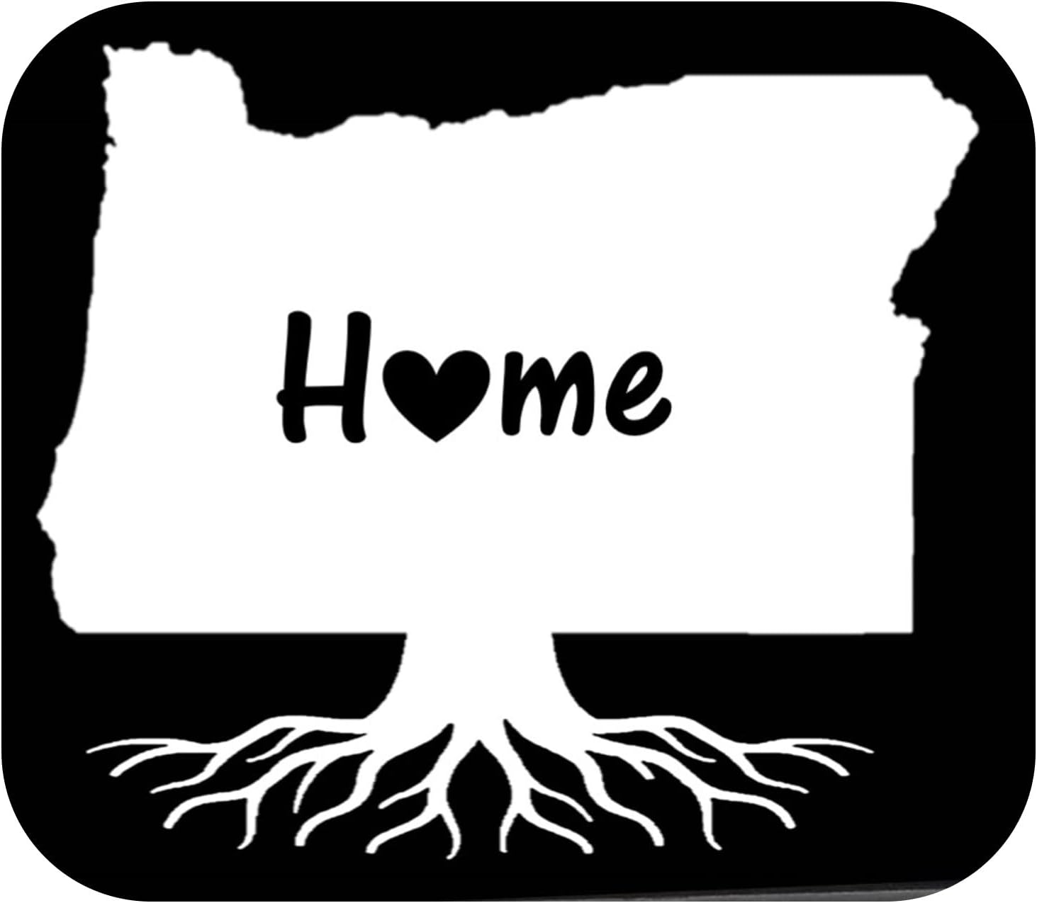 Amazon.com: ThatLilCabin - Oregon State Home Roots 6" Oregon Decal ...