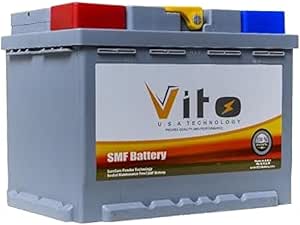 بطارية سيارة من فيتو MF، NS40MF بقوة 34 امبير في الساعة متوافقة مع جميع انواع السيارات، بطارية ...