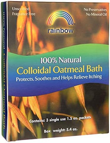 Amazon.com: Rainbow Research Baño de avena coloidal, 1.5 OZ : Salud y Hogar
