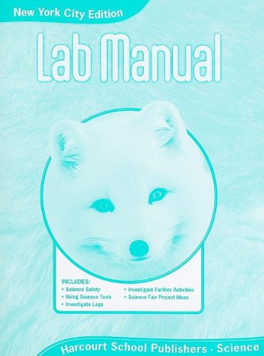 Harcourt Science: NYC Lab Manual Student Edition Science 08 Grade 1 ...
